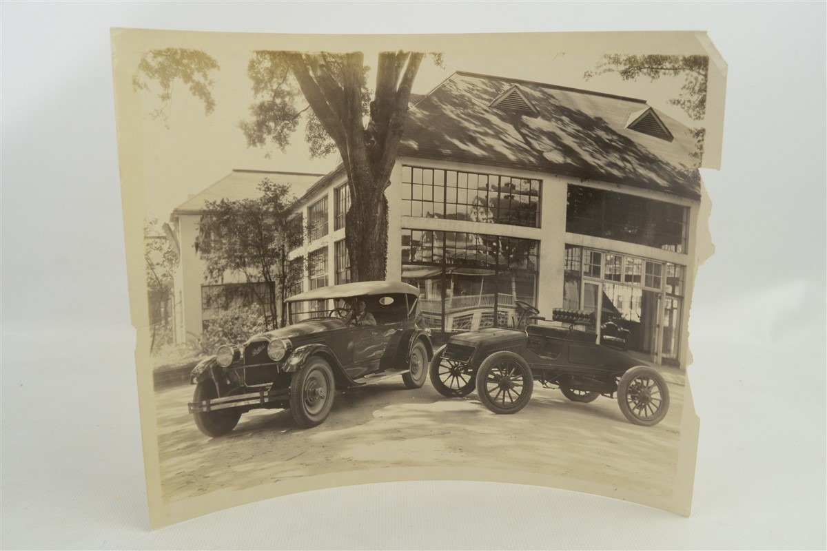 Vintage 1920s Sepia Photo Packard Touring Car & Runabout Factory ...