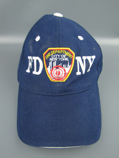 FDNY Fire Department of New York City Blue Baseball Cap 1-Size Fits All ...