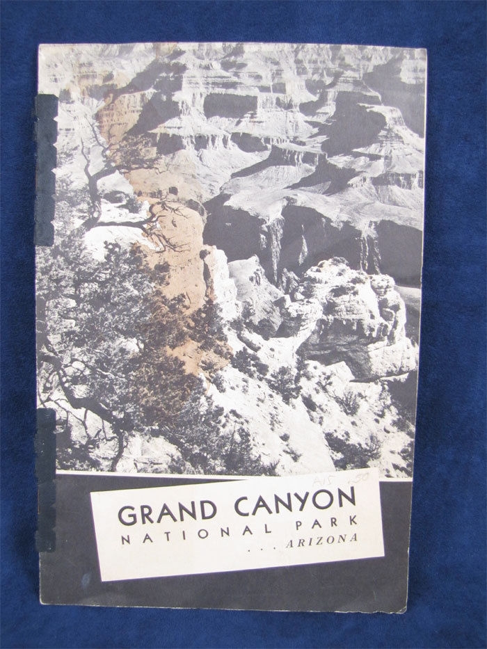 Vintage 1940's Grand Canyon National Park Travel Guide Vintage 1940's Grand Canyon National Park Travel Guide