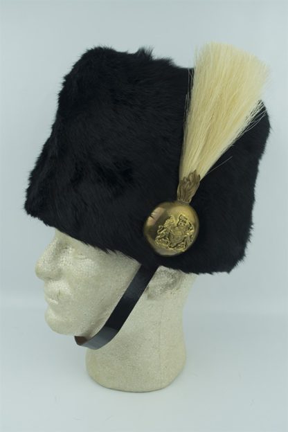 Early 20th Century British Royal Engineers Busby Hat Excellent Tin Box ...