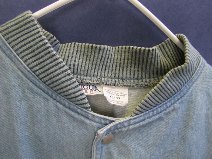 1995 NFL Super Bowl XXIX Antigua Sport Jeansware XL Jacket w/ Nabisco ...