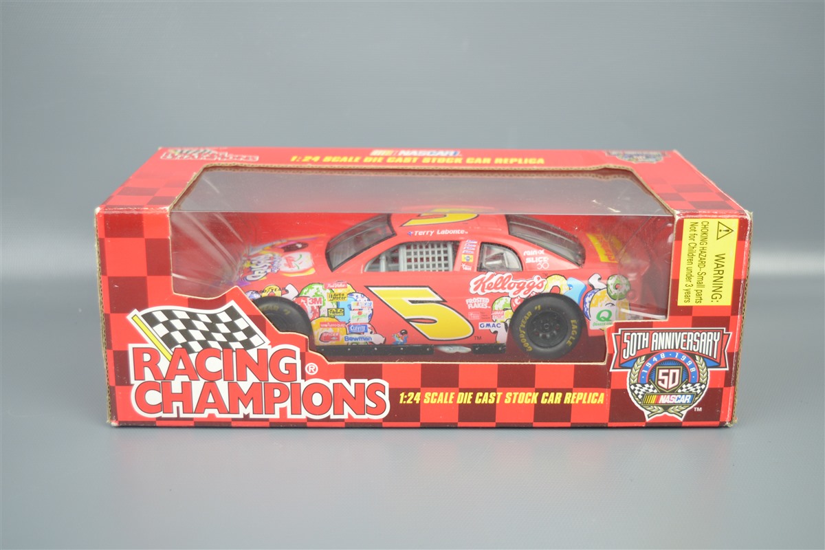 Racing Champions NASCAR 50th Ann Terry Labonte Diecast Froot Loops Car ...