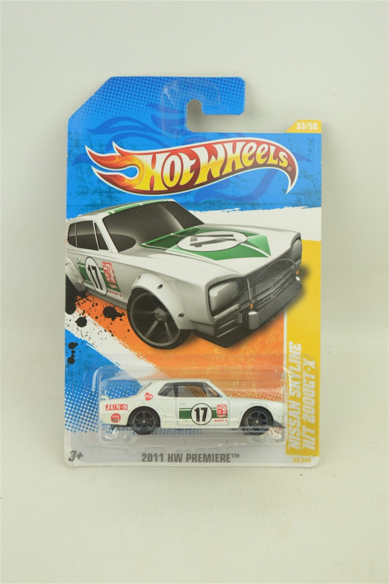Hot Wheels 2011 HW Premiere Nissan Skyline H/T 2000GT-X Sealed T9703 ...