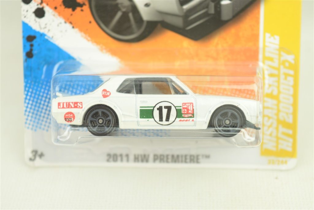 Hot Wheels 2011 HW Premiere Nissan Skyline H/T 2000GT-X Sealed T9703 ...