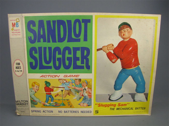 Vintage 1968 Milton Bradley Sandlot Slugger Baseball Game VG w/ Box ... Vintage 1968 Milton Bradley Sandlot Slugger Baseball Game VG w/ Box ...