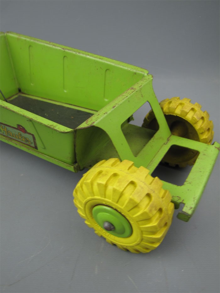 Vintage Large 1950s Marx Lumar Contractors Earth Hauler Pressed Steel ...